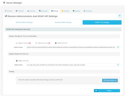 Remote Settings Cerberus Support