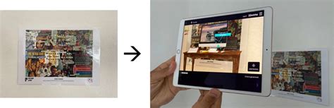 Example Of A Marker Left And The Corresponding Ar Objects Right Download Scientific Diagram
