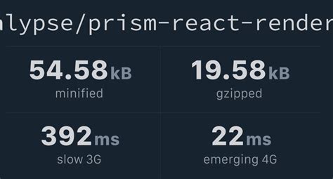 docpocalypse prism react renderer bundlephobia