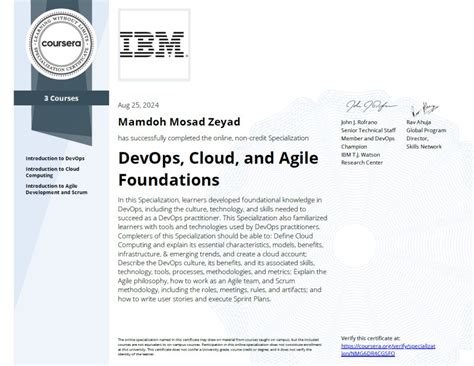 mamdoh zeyad on linkedin devops cloudcomputing agile scrum