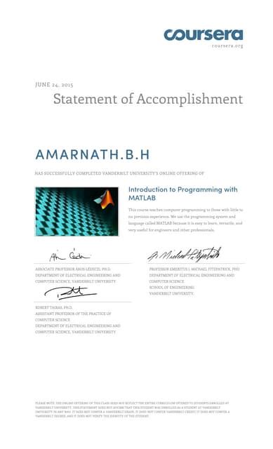 Coursera Matlab 2015 Pdf