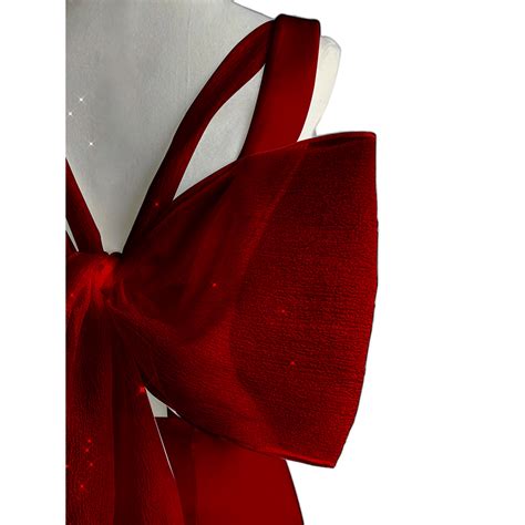 Plus Size Red Ribbon Cocktail Dress Hello Curve