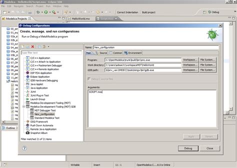 3 Creating The Debug Configuration Download Scientific Diagram