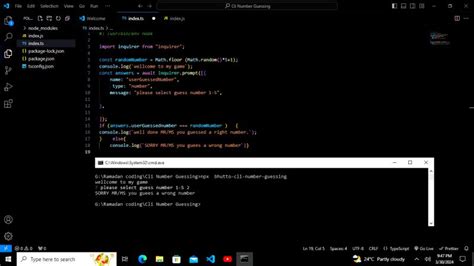Cli Number Guessing Game You Can All Of Use My Game From Command Line 👍