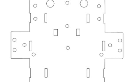 Chassi 4wd Para Carrinhos Com Arduino Rede Fab Lab Livre Sp