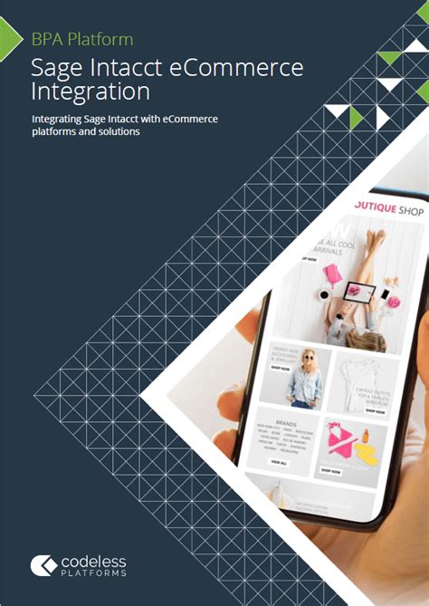 Sage Intacct Ecommerce Integration Codeless Platforms
