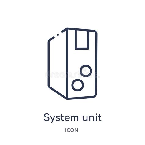 Linear System Unit Icon From Hardware Outline Collection Thin Line