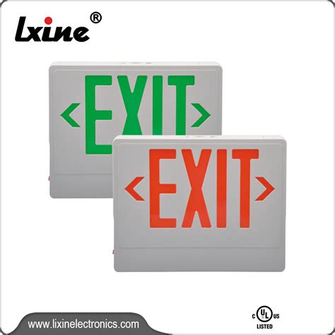 UL Listed Exit Sign Manufacturers Suppliers China UL Listed Exit Sign Factory