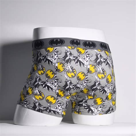 Batman Underwear Men Batman Logo And Comic Batman Trunks Real