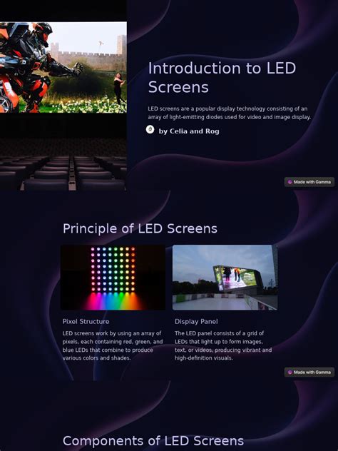 Introduction To Led Screens Pdf