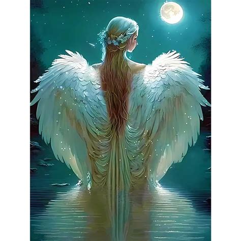 Dobur Diamond Art Painting Kits For Adults Angel 5d Diamond Dots