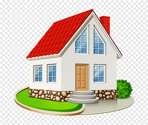 Картинка домик для презентации на прозрачном фоне
