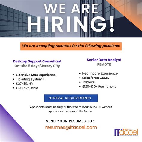 It Accel Inc On Linkedin Hiring Remote Remotework Technology
