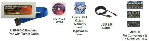 USB V System Trace Emulator Blackhawk Mouser