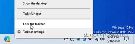 How To Move The Taskbar On Windows
