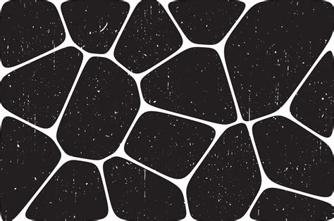 Abstract Voronoi Pattern Vector Backgrounds With Grunge Texture 9733246