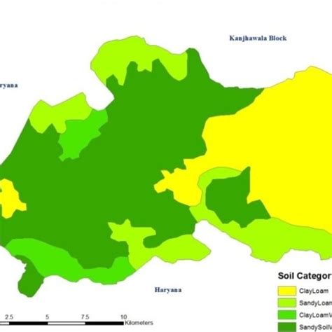Soil Texture Map Of The Study Area Download Scientific Diagram