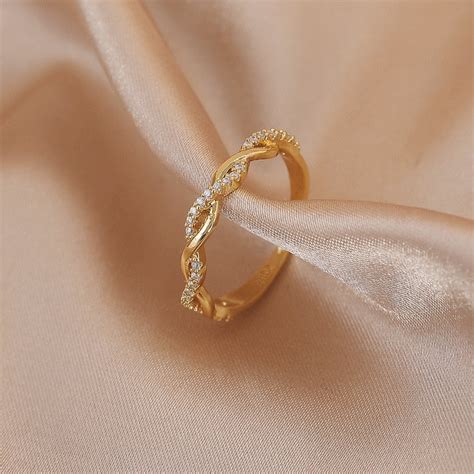Pearl Zircon Rings For Woman 2021 Vintage Sexy Open Ring Ingodeal
