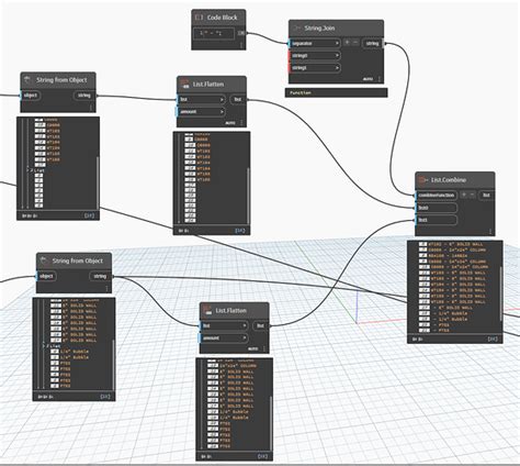 Combine Lists And Keep Sublists Dynamo