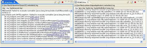 Logging LogCat Like View In Eclipse For Non Android Development