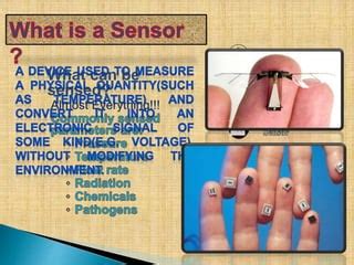 What Is Sensor PPT