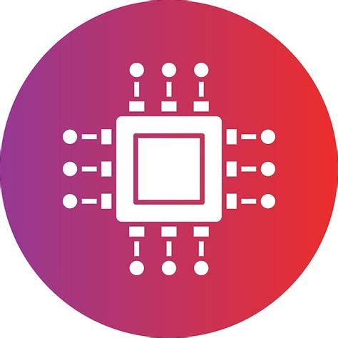 Premium Vector Vector Design Processor Icon Style