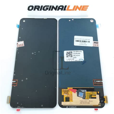Jual Lcd A74 4g F19 Oled Fingerprint Berfungsi Shopee Indonesia