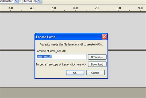 How To Create Valid MP Files With Audacity
