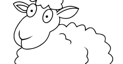 صورة خروف للتلوين للاطفال جديدة وسهلة