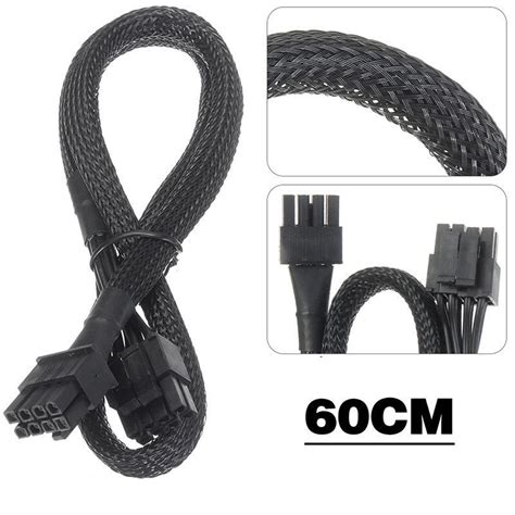 Кабель Seasonic Кабель процессора Cpu для модульного блока питания Atx Pcie 8 Pin 8pin 4 4