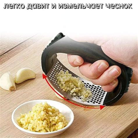 Пресс для чеснока "чеснокодавилка" купить на OZON по низкой цене ...