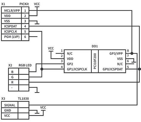 Infrared RGB LED Controller Microcontroller Basics CircuitBread