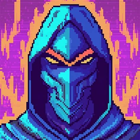 Pixel Art Character Premium Ai Generated Image
