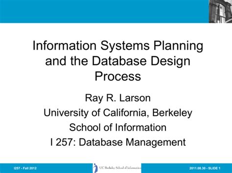 Information Systems Architecture