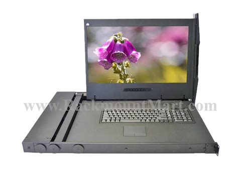 X FHD RU Inch Rack Mount KVM Console