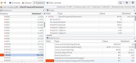 Memory Leak While Using Mysql Java Drive And Spring Jdbc Stack Overflow