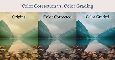 Color Correction Vs Color Grading Retouching Labs