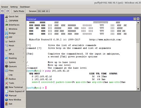 Konfigurasi EoIP Tunnel Praszetyo