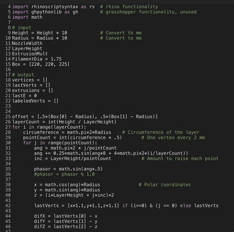3d Printing Direct From Gcode Created In Pythongrasshopper 4 Steps
