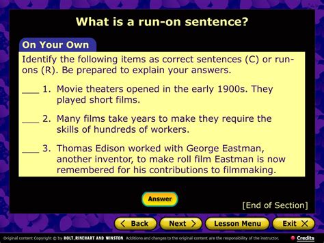 PPT What Is A Run On Sentence How To Fix A Run On Sentence Separate Sentences Compound