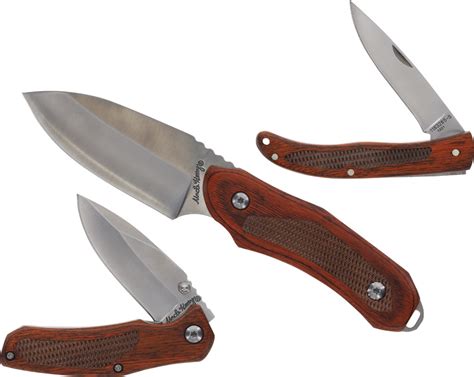 Schrade Uncle Henry Fixed Folder Set 3 75 For Sale 15 59