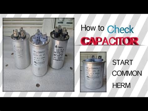 How To Check Capacitor Faster YouTube