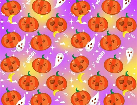 Premium Vector Halloween Pattern