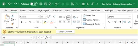 Unblocking And Enabling Macros Peltier Tech