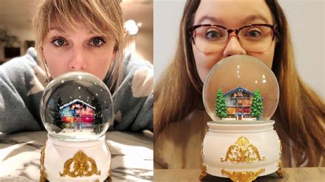 Unboxing The Taylor Swift Lover Snowglobe Youtube