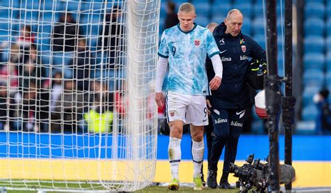 Bvb Star Haaland Bei Norwegen Testspiel Blutend Ausgewechselt Mopo