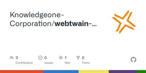 GitHub Knowledgeone Corporation Webtwain Sample Angular