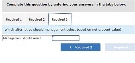 Solved Problem 24 6a Algo Net Present Value Of Alternate