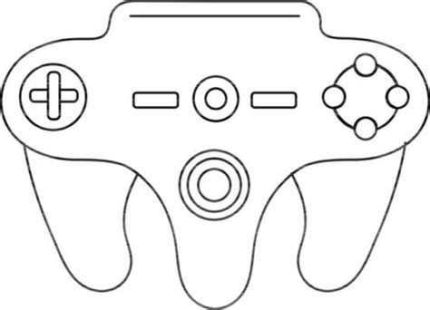 Game Controller Outline Vector Art Icons And Graphics For Free Download
