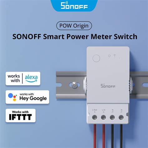 SONOFF POW Origin 16A Updated Version Smart Wifi Power Meter Switch Module Power Monitor